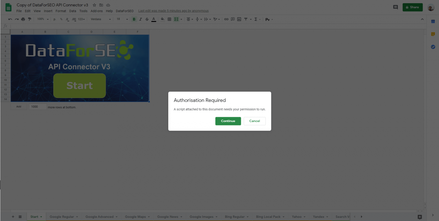 Introducing Google Sheets Connector for DataForSEO v3 – DataForSEO