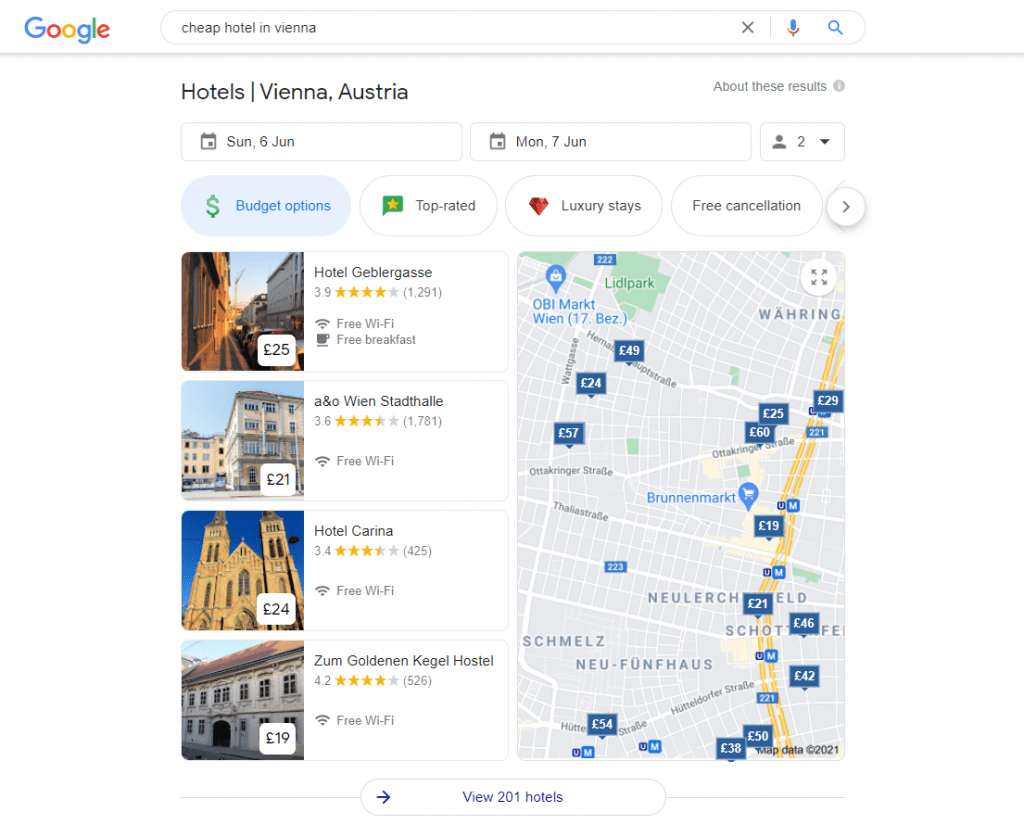 Get Hotel Rate & Pricing Data from Google with API by DataForSEO – DataForSEO