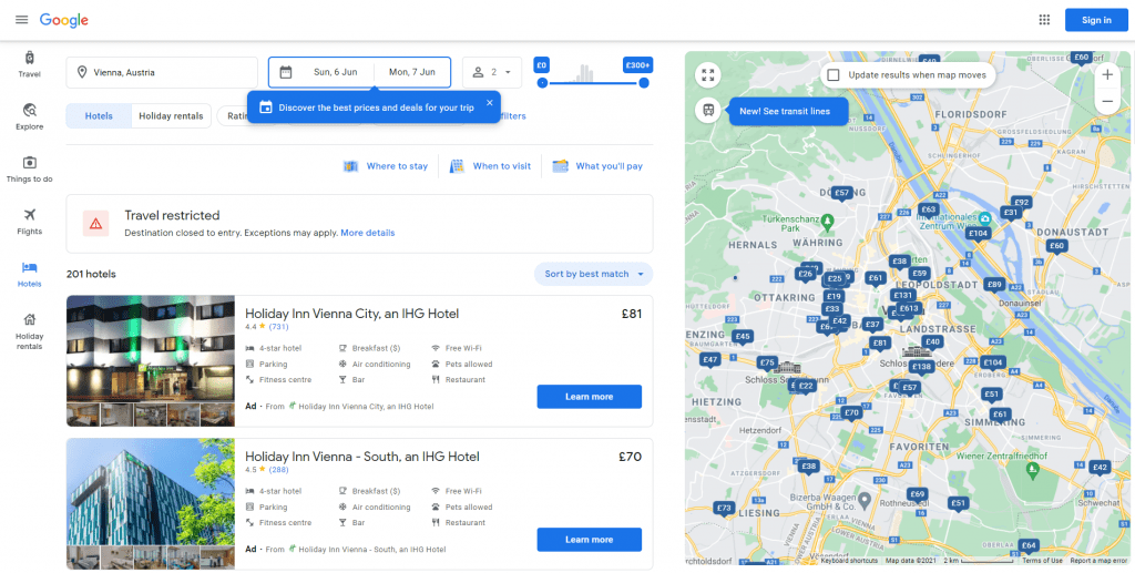 Get Hotel Rate & Pricing Data from Google with API by DataForSEO – DataForSEO