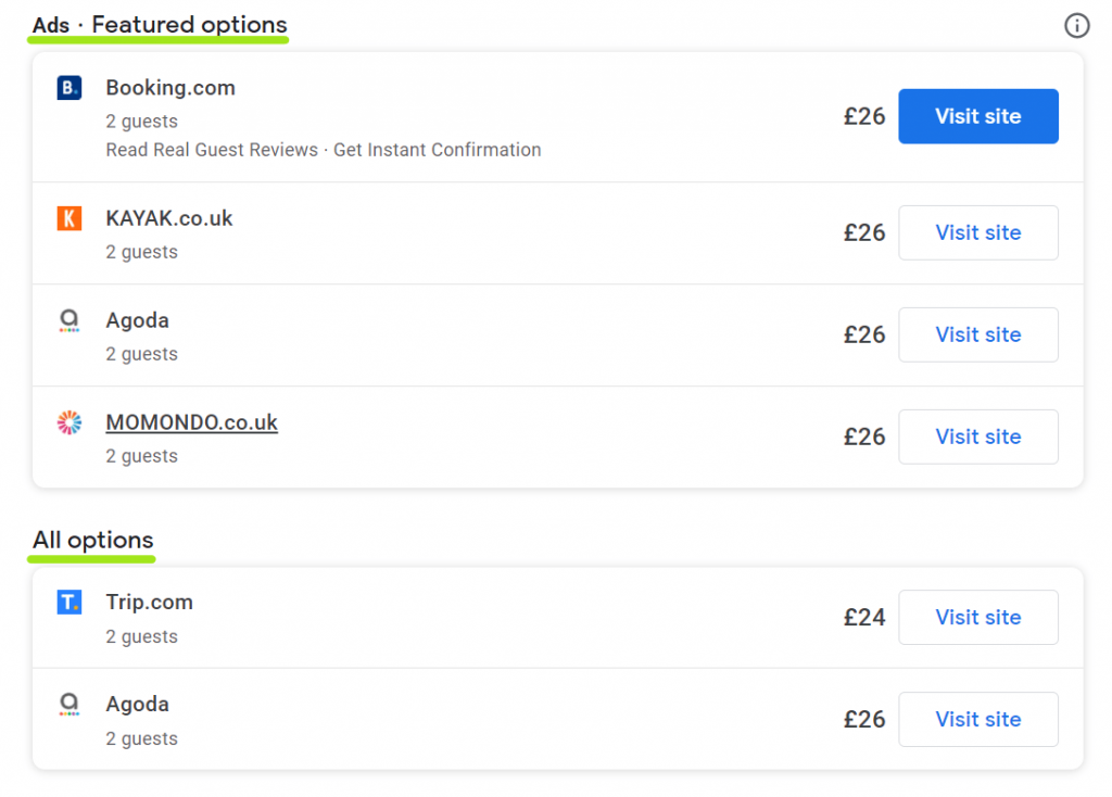 Get Hotel Rate & Pricing Data from Google with API by DataForSEO – DataForSEO
