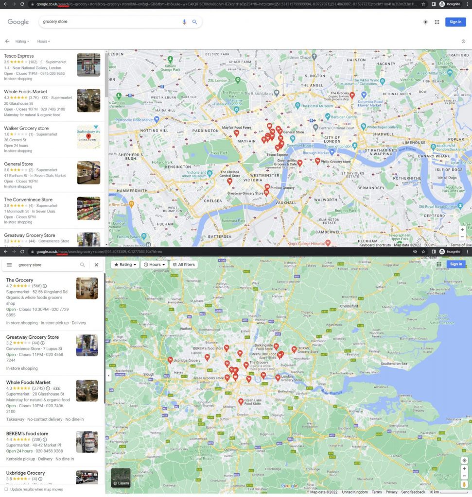 Google Maps vs. Local Finder: what’s the difference in SERP API results? – DataForSEO