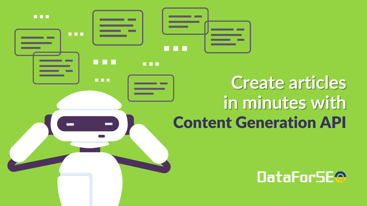 Create Articles for Web Pages with Content Generation API – DataForSEO
