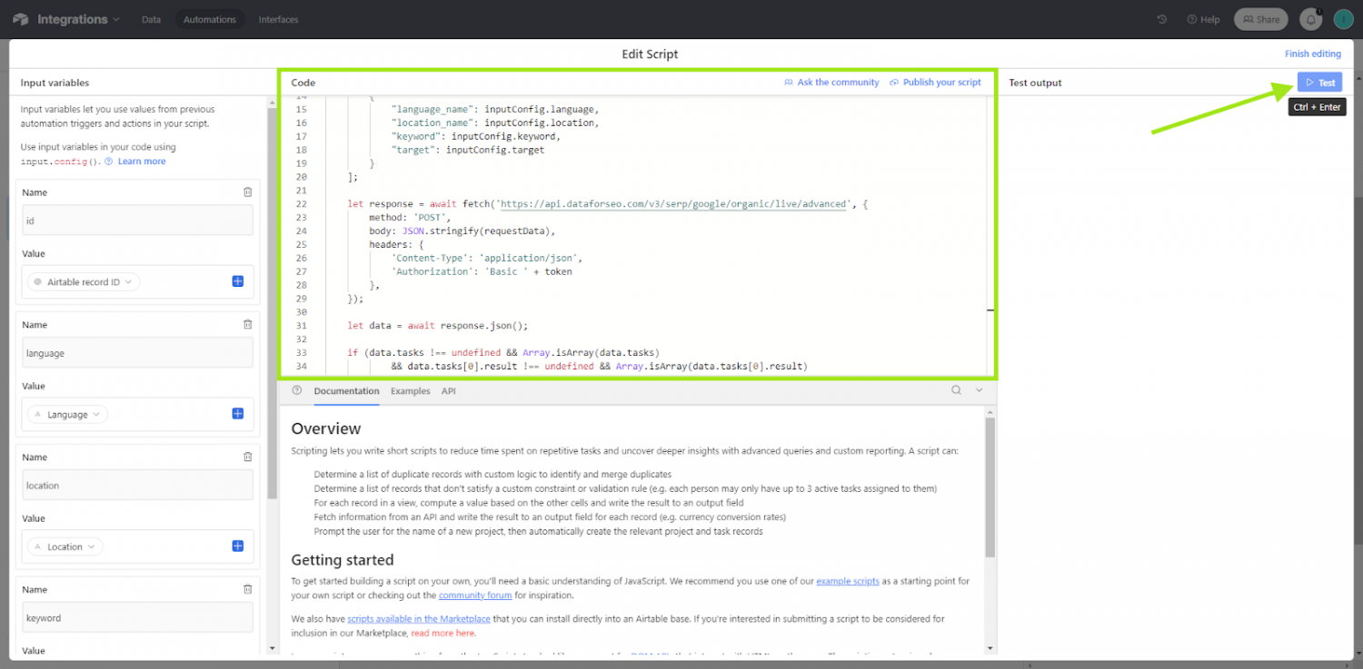 How to Pull Search Rank into Airtable with DataForSEO SERP API – DataForSEO